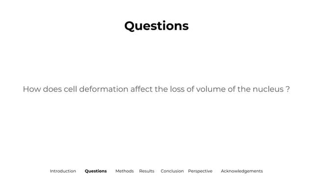 Nuclear Volume Dynamics under Confinement | PPT