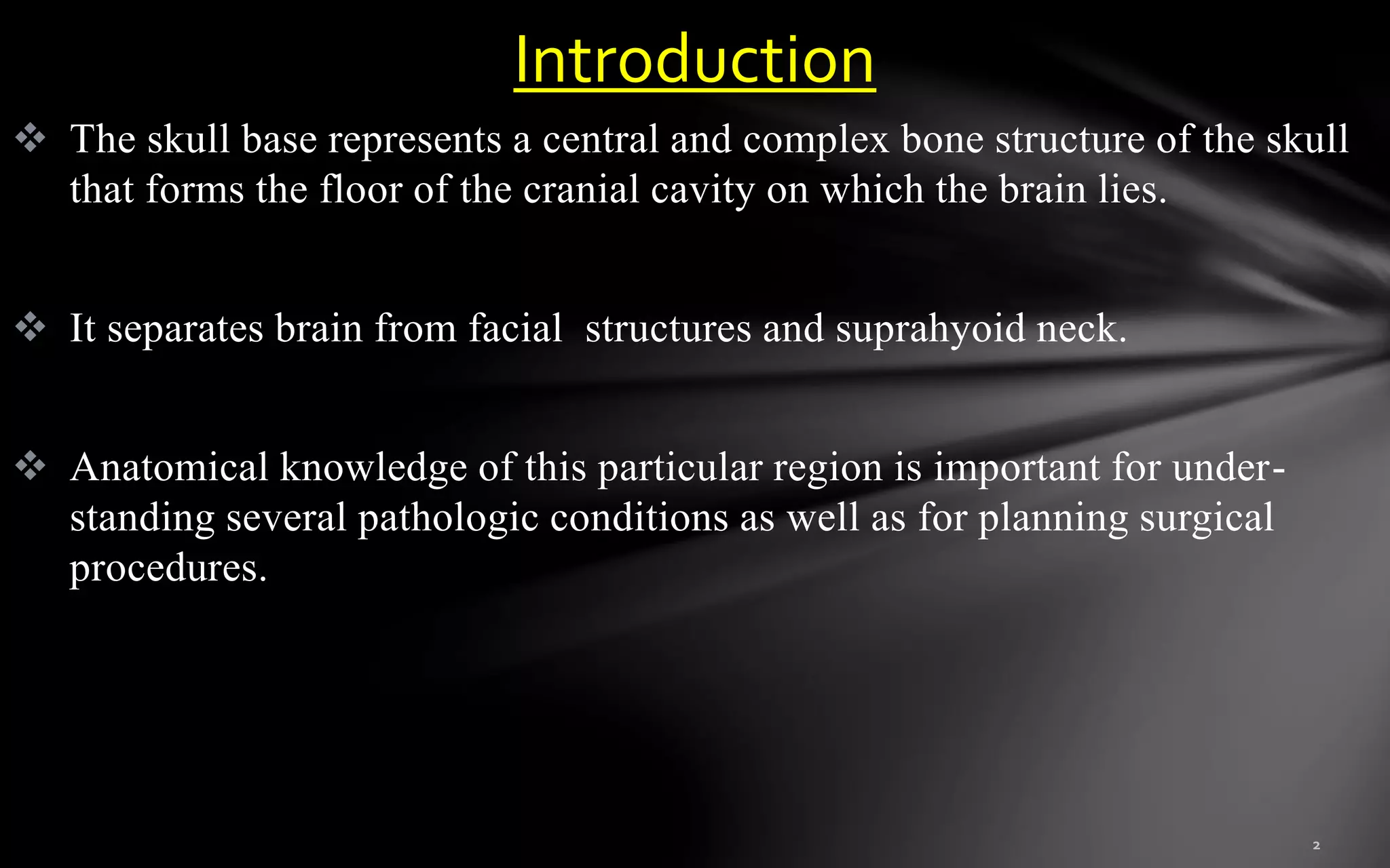 Skull base anatomy by Dr. Aditya Tiwari | PPTX