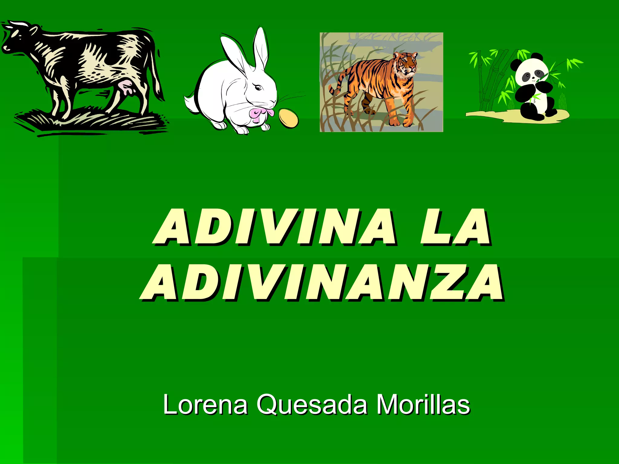 Adivina, Adivinanza... | PPT