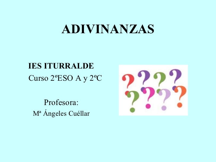 Adivinanza de amor - Imagui