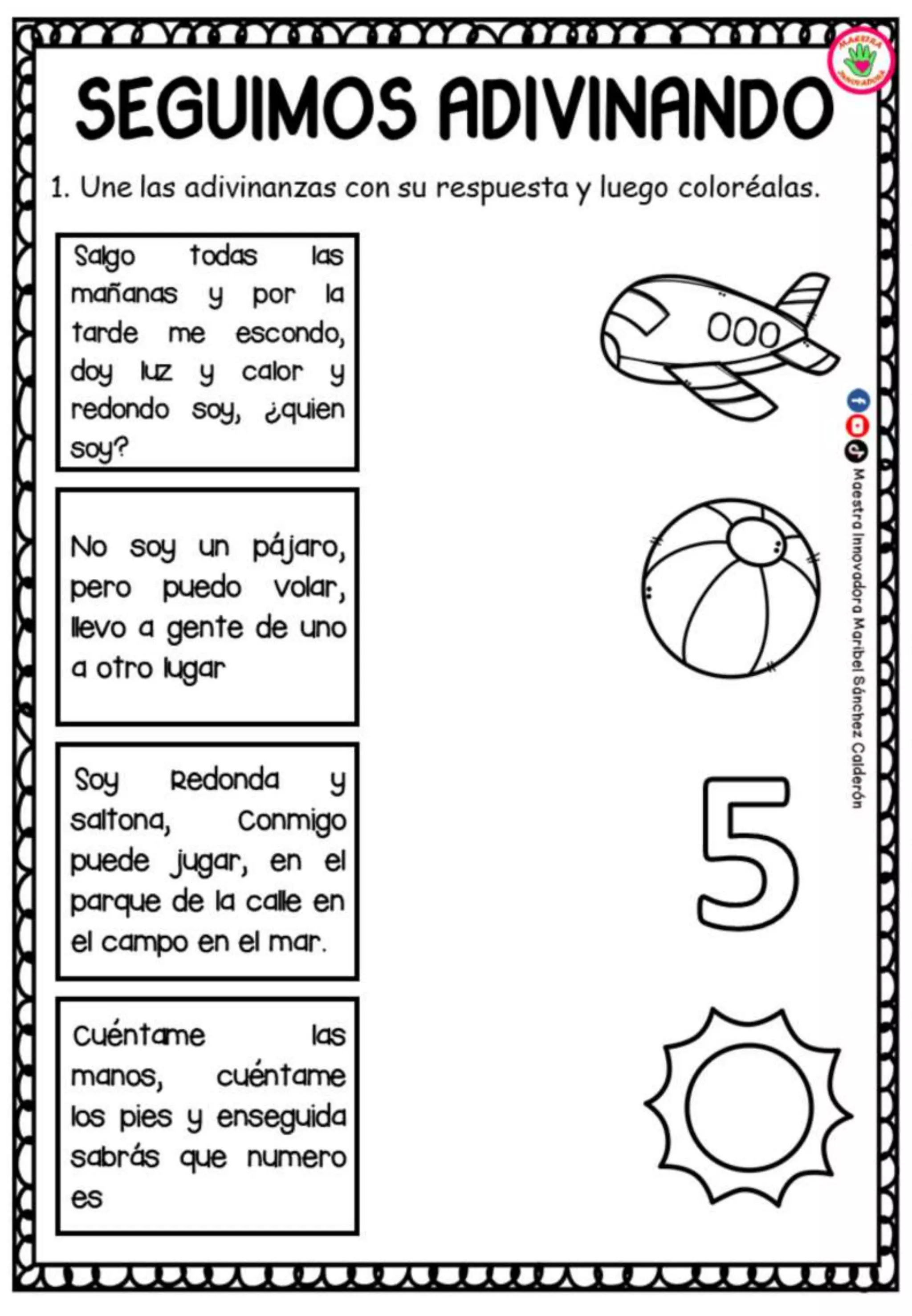 Adivinanzas para comprensión lectora recopilado por Materiales ...