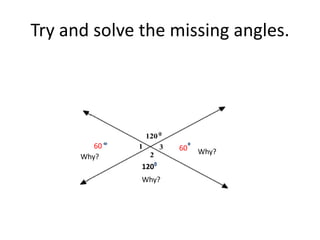 Adjacent and Vertical Angles | PPTX