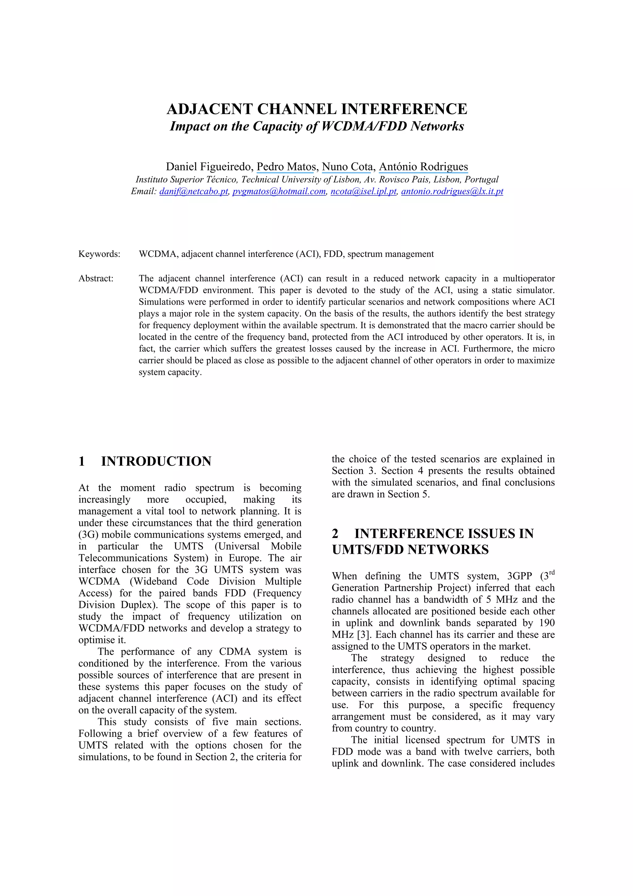 Adjacent channel interference_3_g | PDF