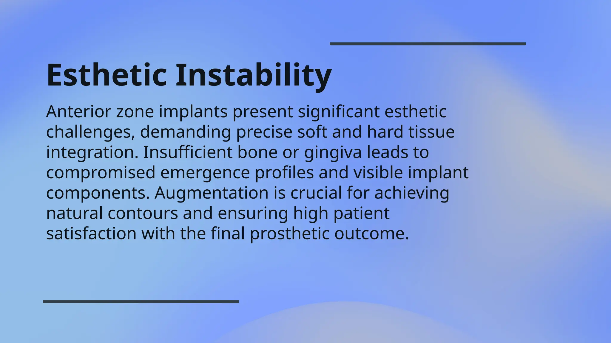 Adjacent Implants soft & hard tissue Augmentation.pptx
