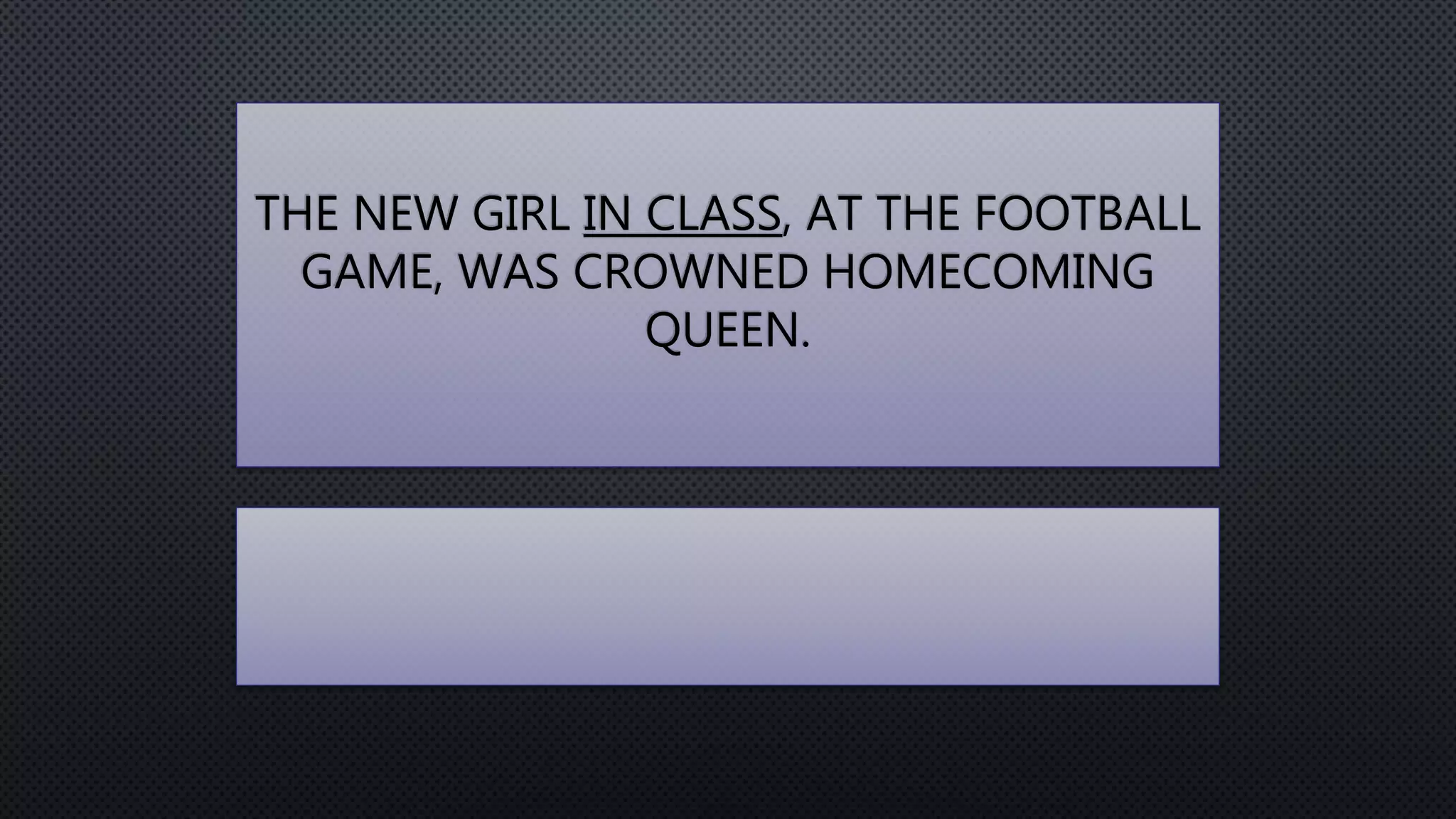 Adj adv prepositional phrases | PPT