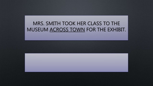 Adj adv prepositional phrases | PPT