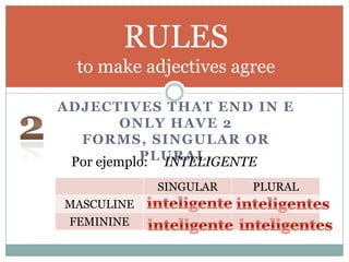 Adj agreement notes pp | PPT