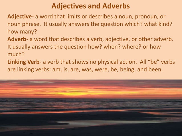Adj and adv | PPT