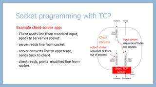 Socket & Server Socket | PPTX