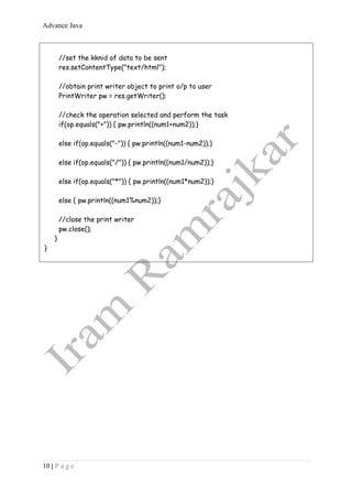 Ad java prac sol set | PDF