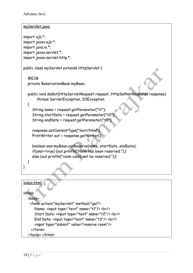 Ad java prac sol set