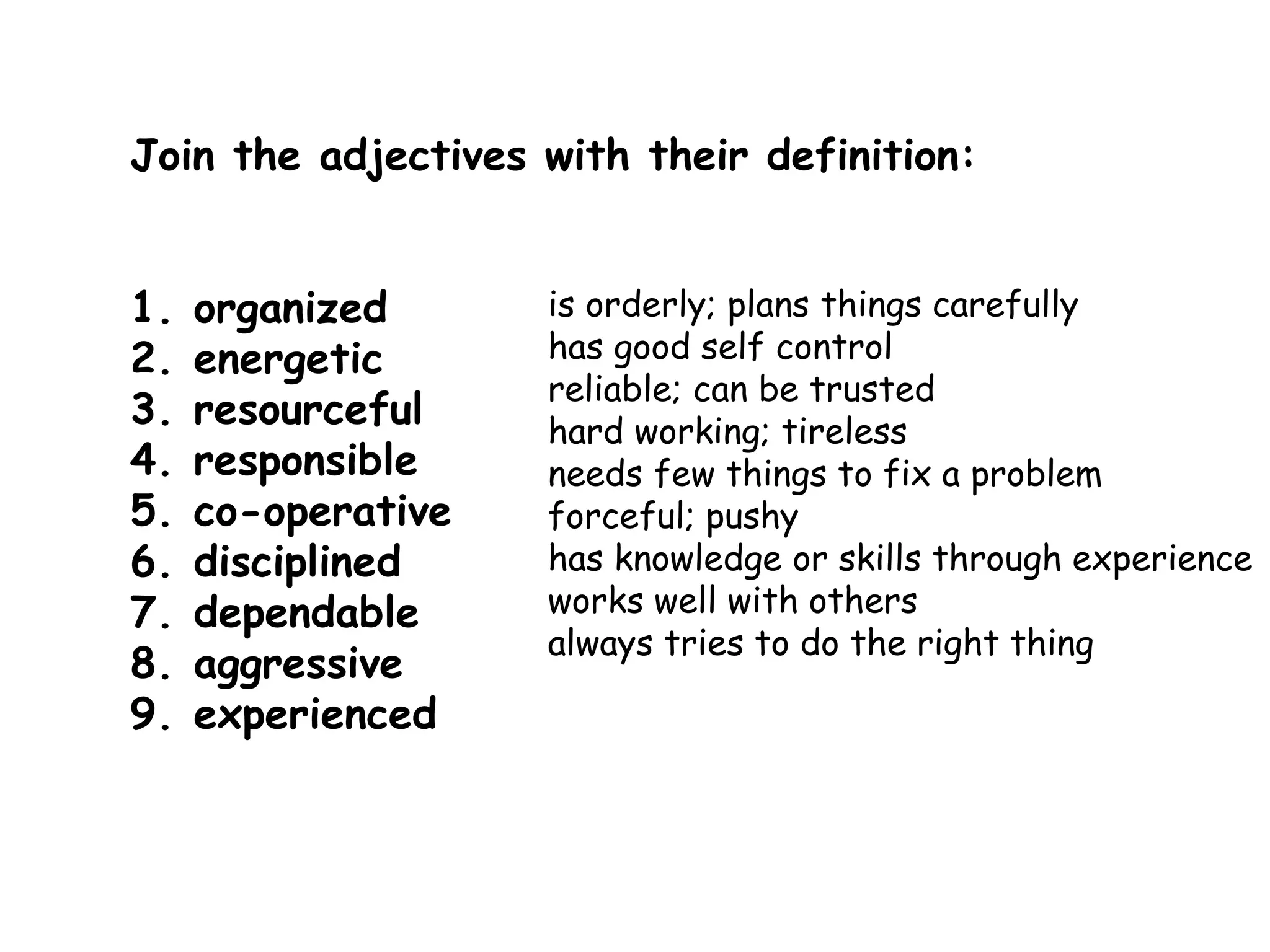 Adjectives | PPTX
