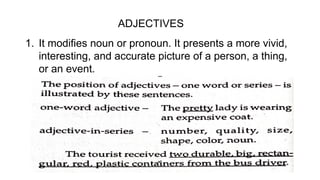 Adjecrives-Adj-in-series-gc adjectives.pptx