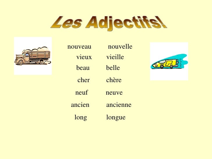 Adjectifs
