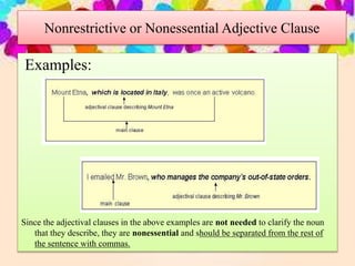 Adjectival clause | PPTX