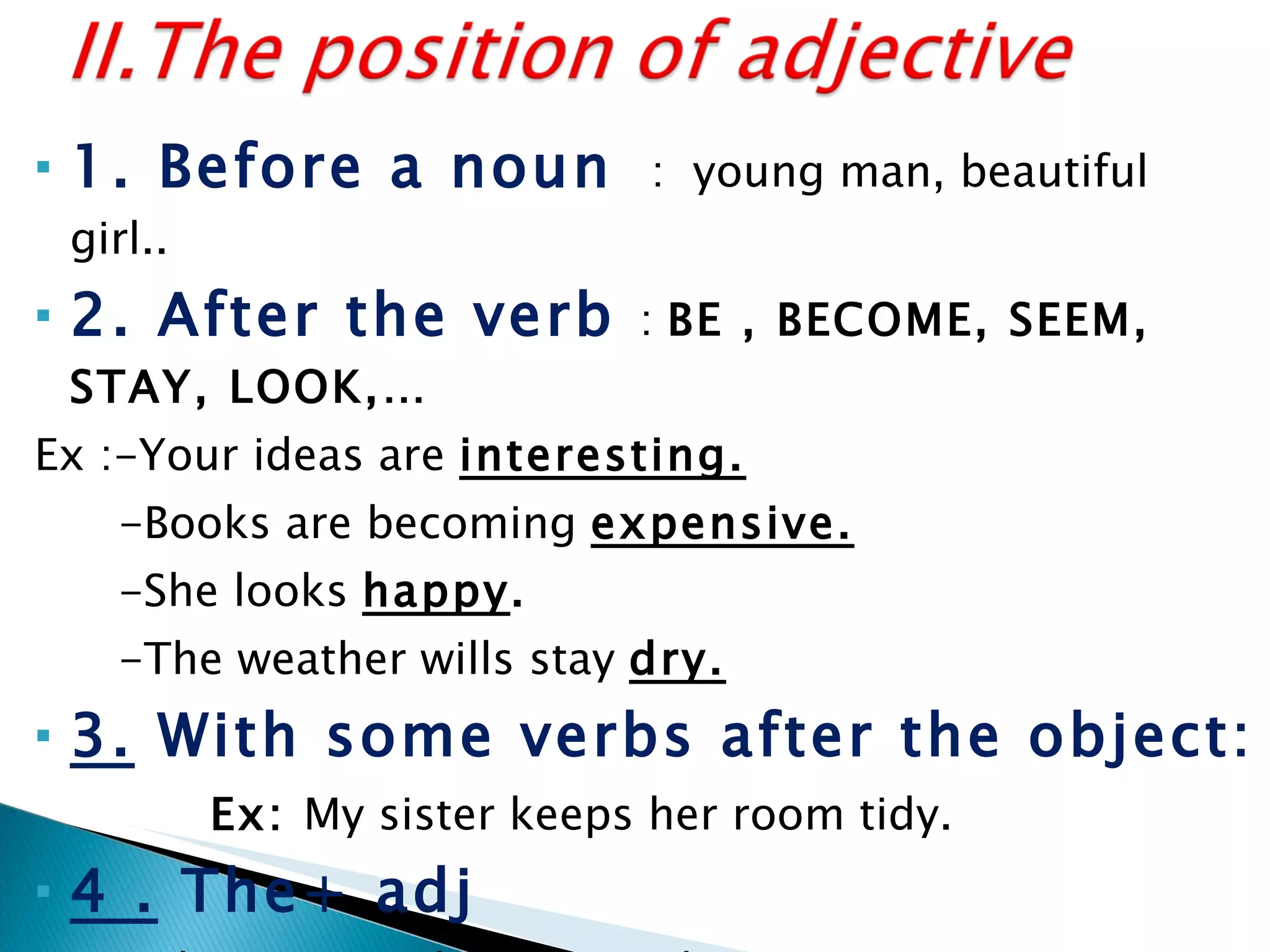Adjective | PPT