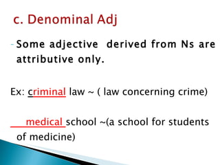 Adjective | PPT
