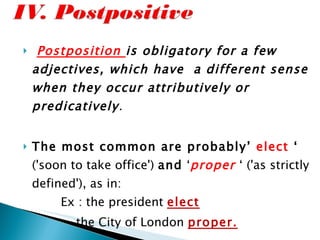 Adjective | PPT