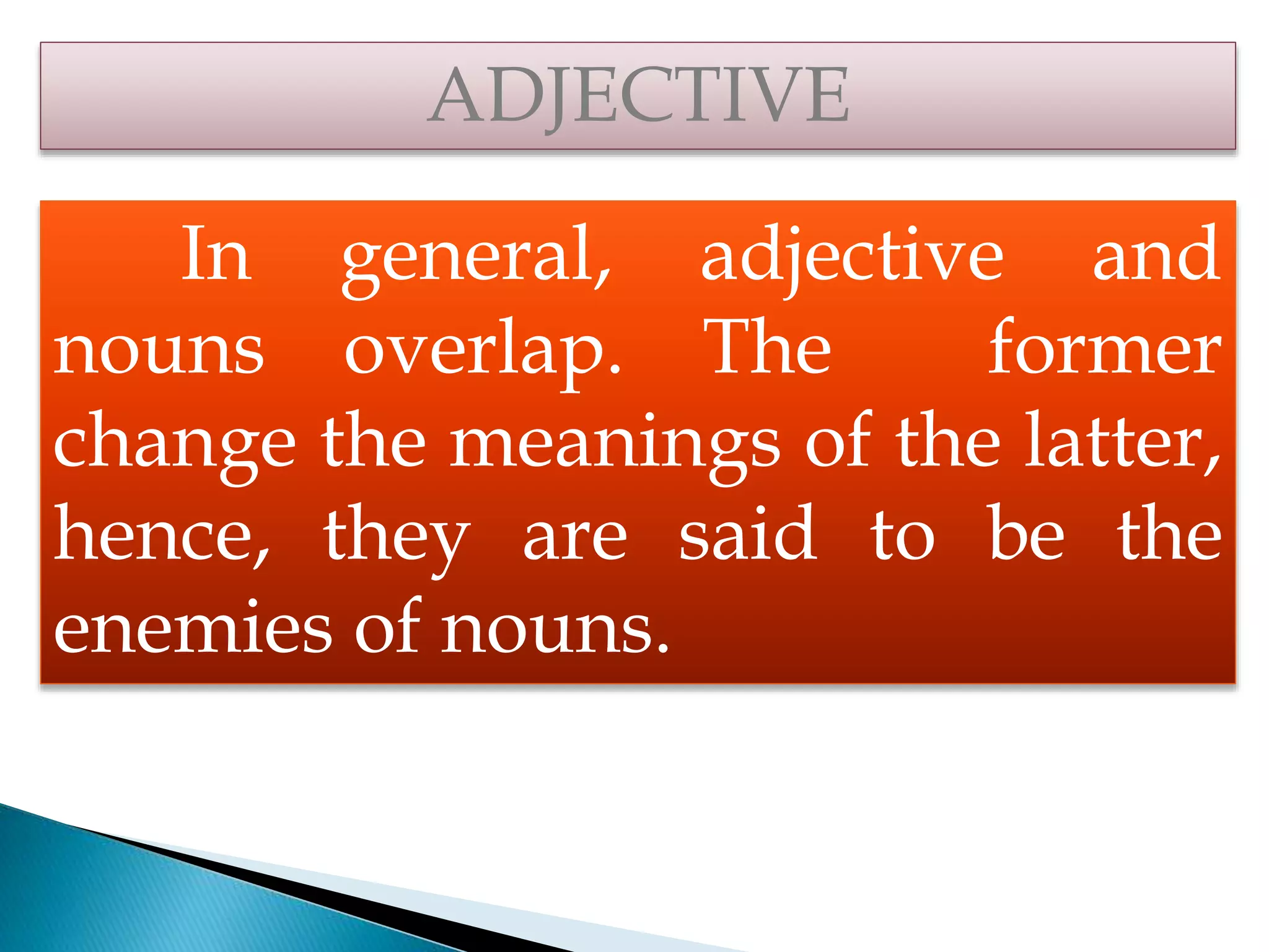 Adjective | PPTX