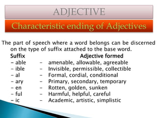 Adjective | PPTX
