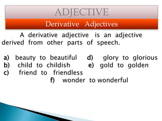 Adjective | PPTX