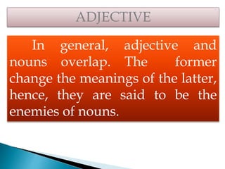 Adjective | PPTX