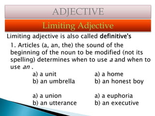 Adjective | PPTX