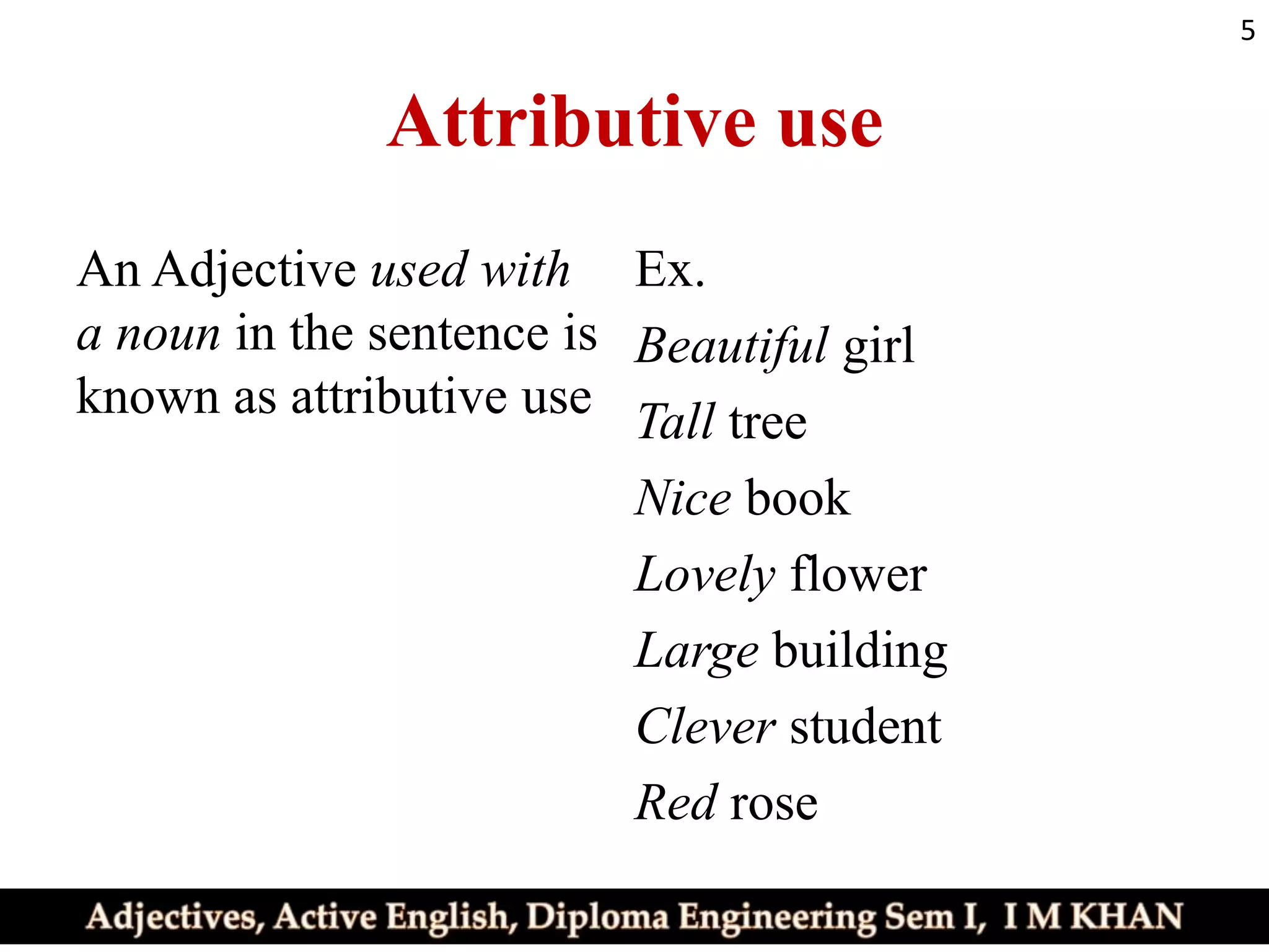 Adjective | PPTX