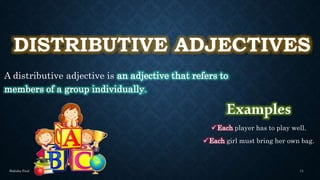 Adjective | PPT