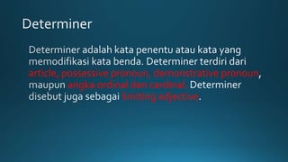 Adjective & Adjective Phrase for English Learners | PPTX