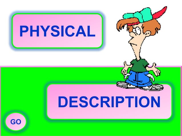 Physical description of adjectives usages | PPT