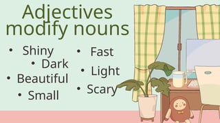 ADJECTIVE for English lesson in Jhs pptx | PPTX