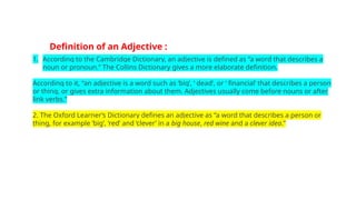 english grammar for llb entrance adjective.pptx