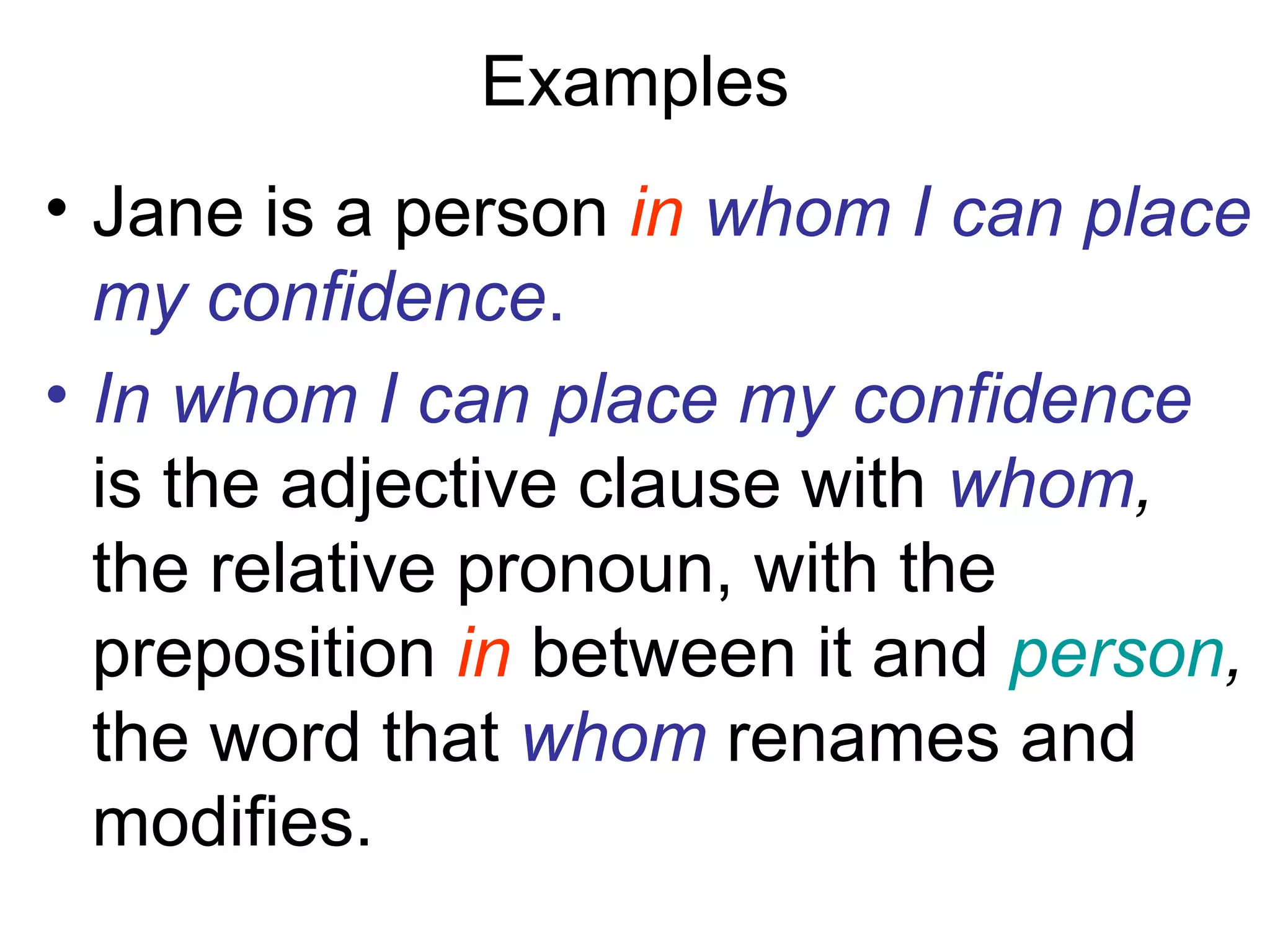Adjective adverb-and-noun-clauses--adjective | PPT