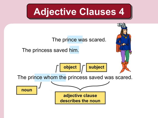 Adjective clause relative clause | PPS