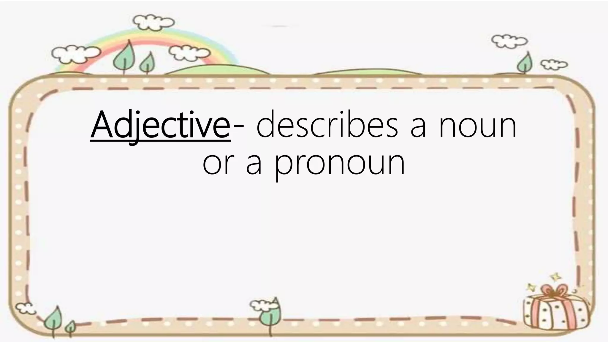 Adjective | PPTX