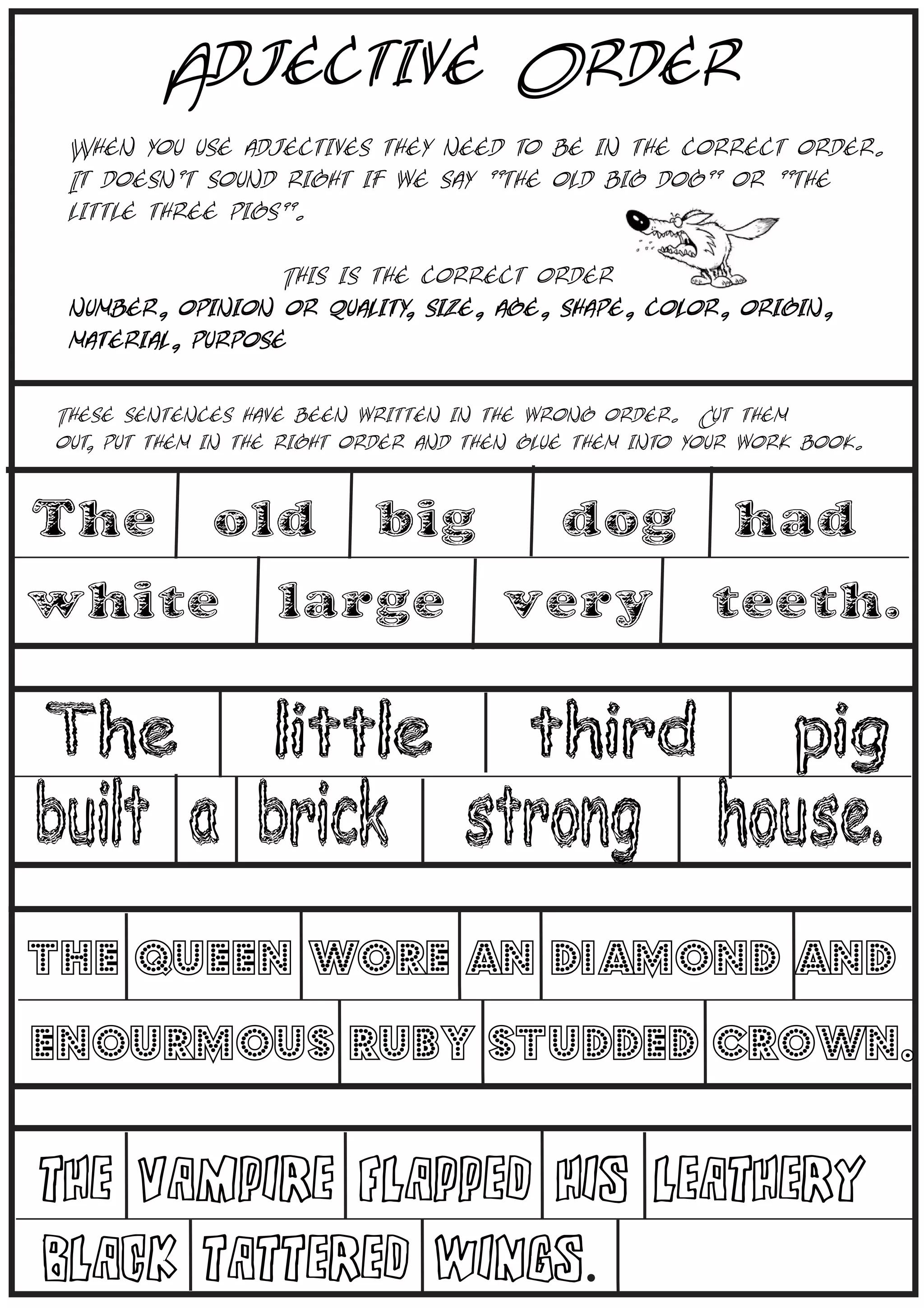 Adjective order-5 | PDF