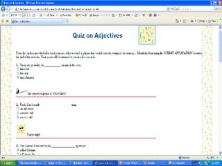 Adjective Quiz | PPT