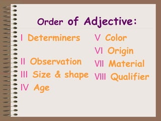 ADJECTIVES | PPT