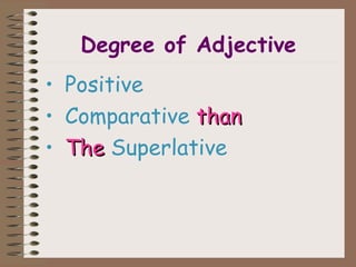 ADJECTIVES | PPT