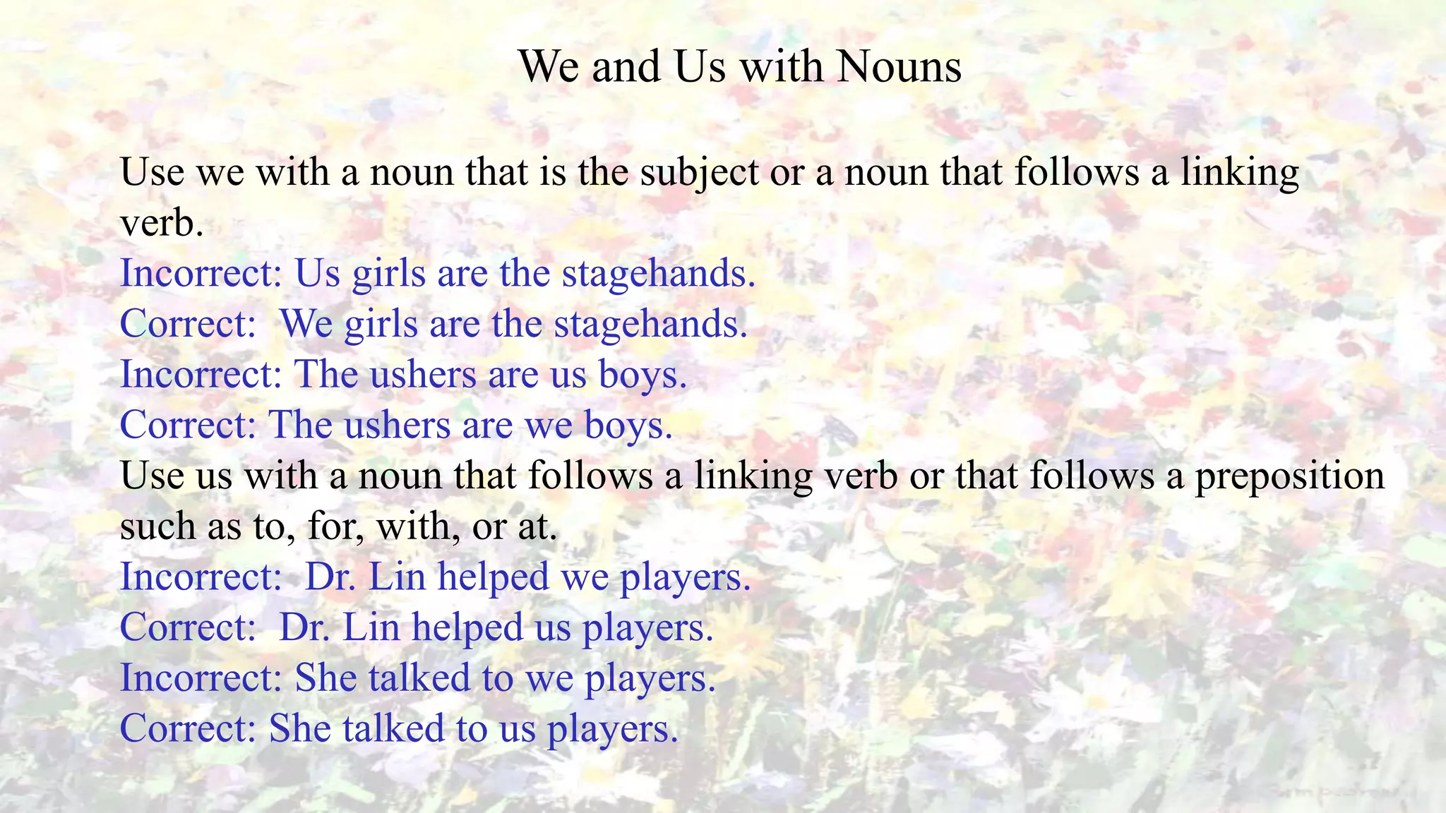 Adjective, Adverb, and Pronoun Rules and Guideline | PPTX