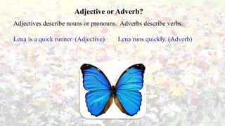 Adjective, Adverb, and Pronoun Rules and Guideline | PPTX
