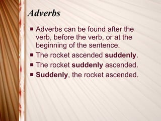 Adjective adverbpresentation | PPT