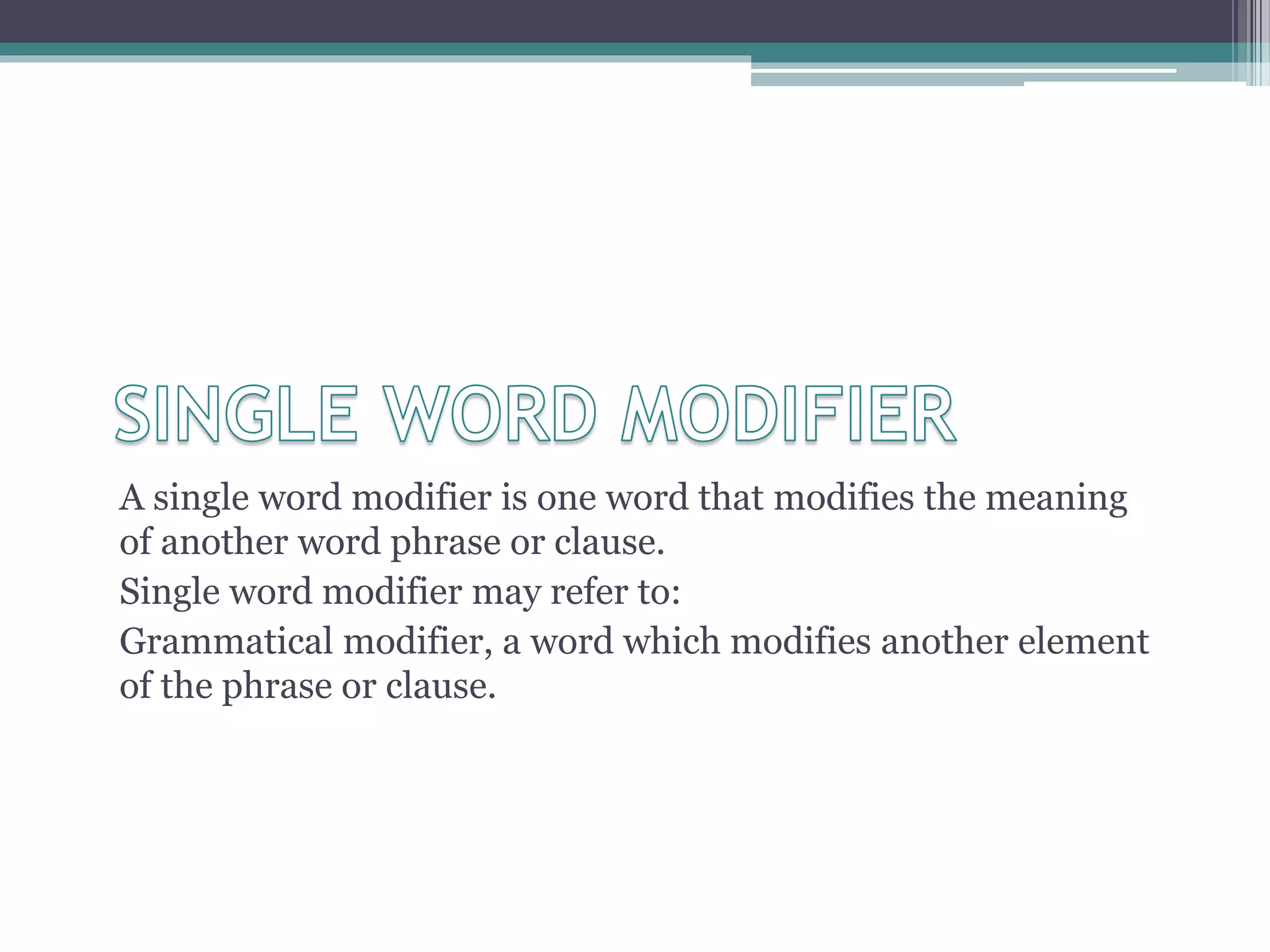 Adjective and adverb | PPTX