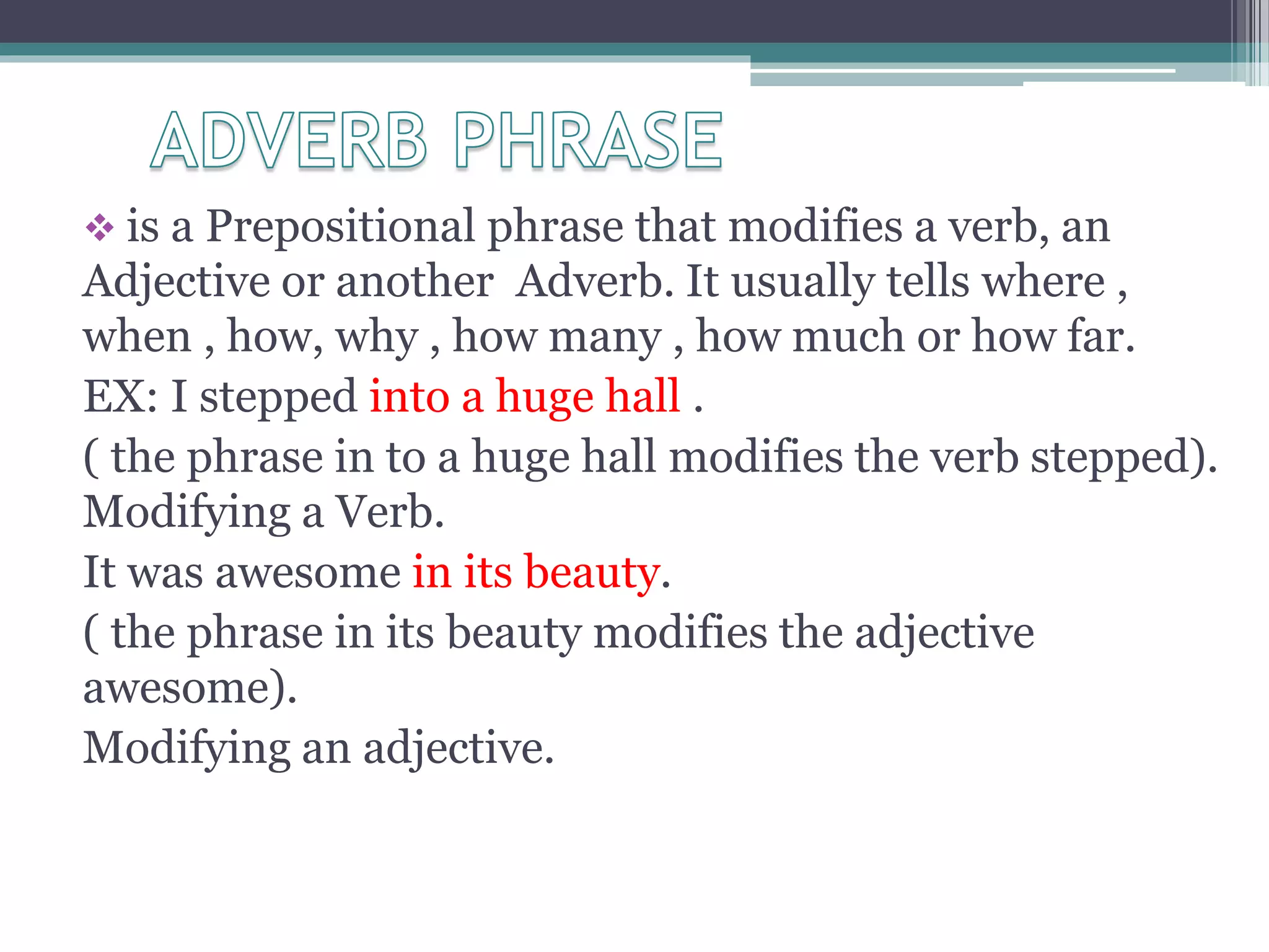 Adjective and adverb | PPTX