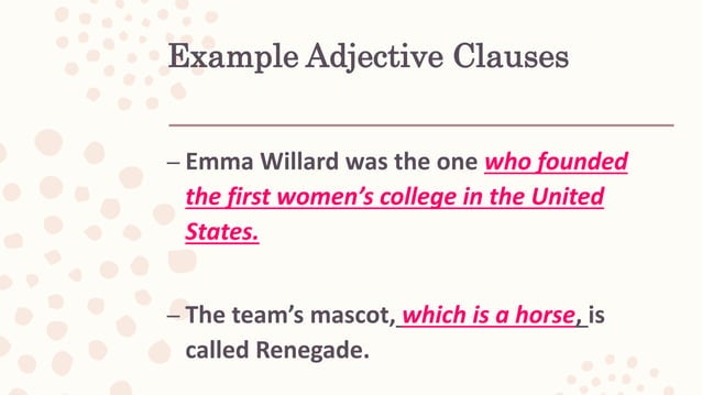 Adjective and Adverb Clauses.ppt