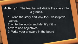 Adjective and adverb | PPTX