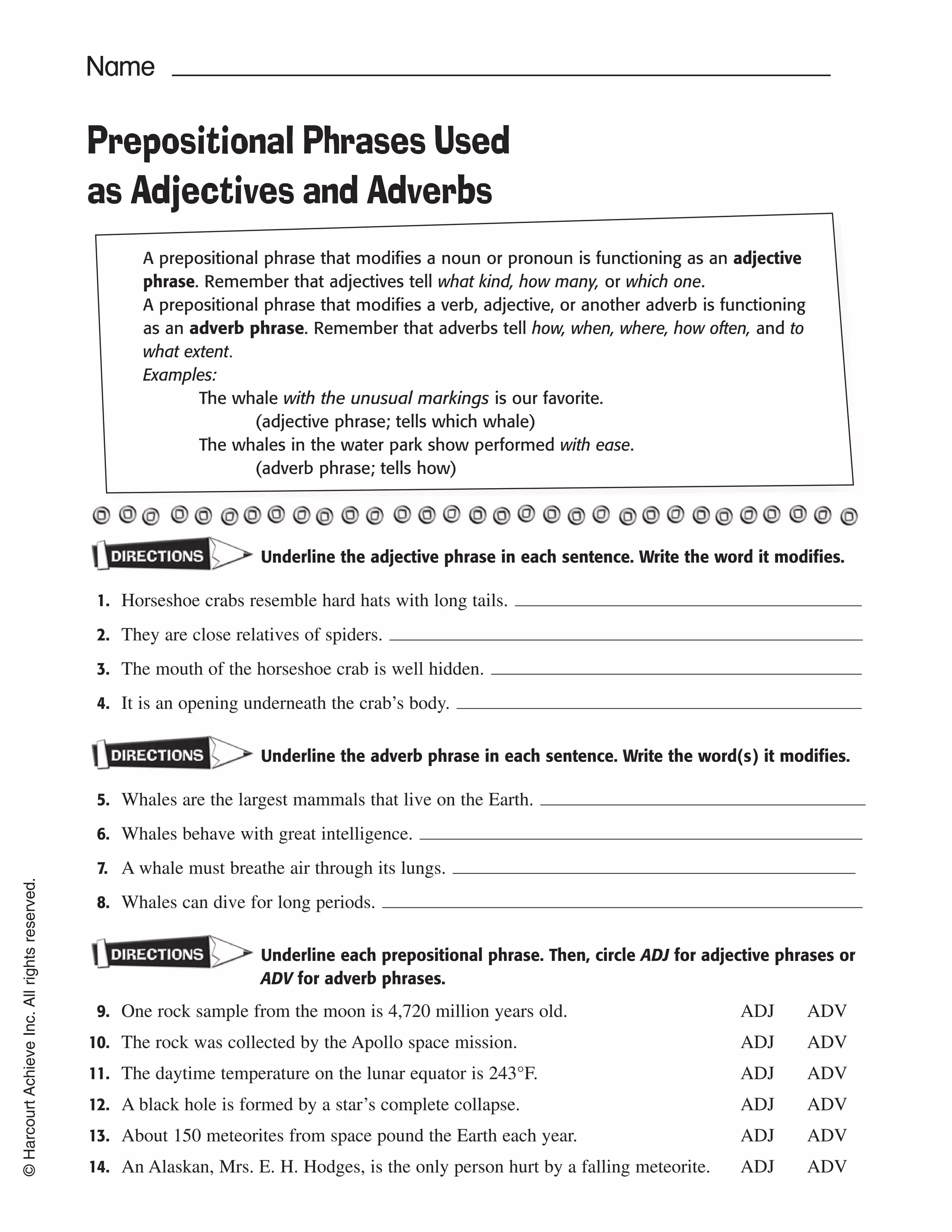 Adjective+and+adverb+phrases | PDF