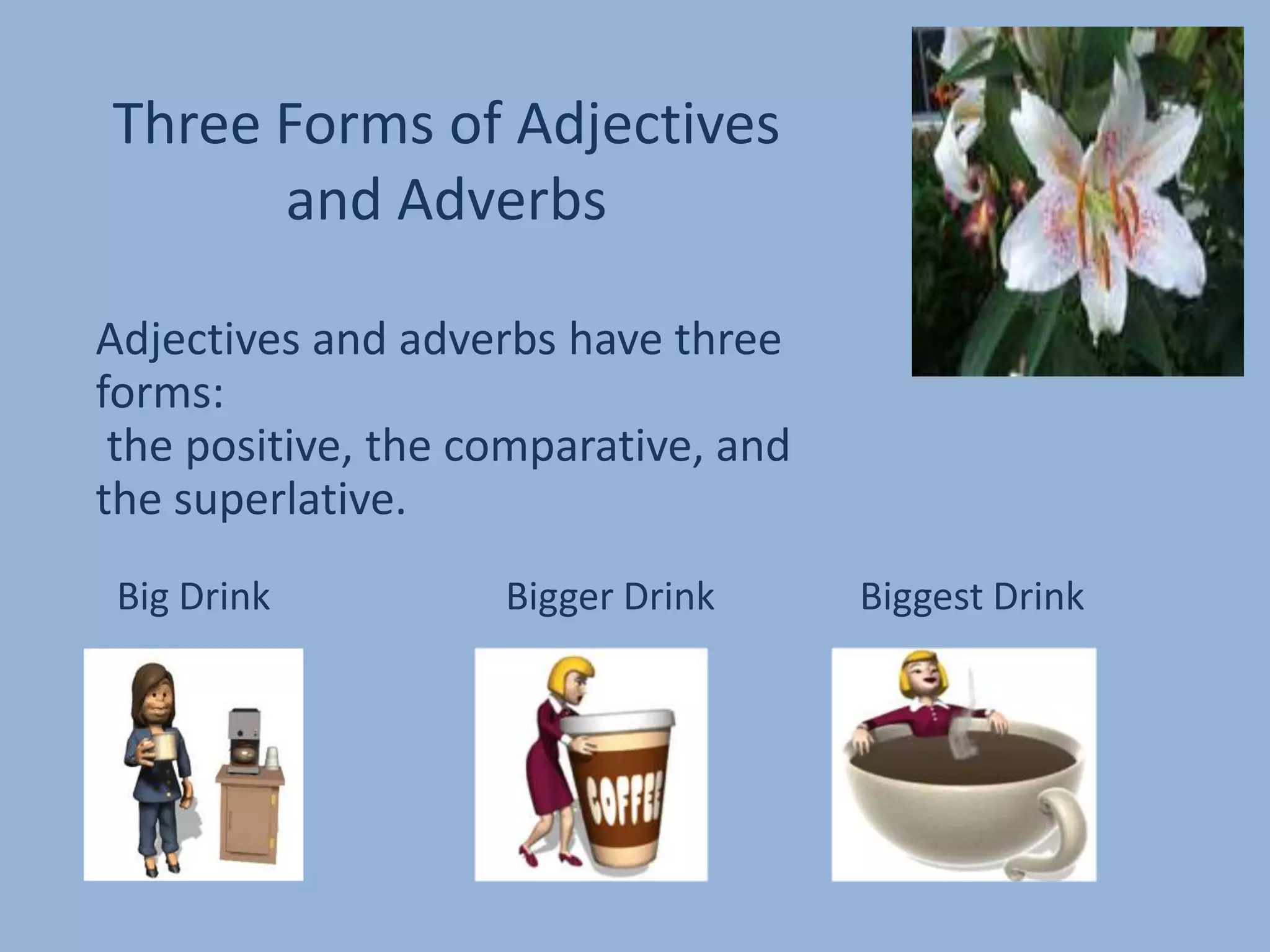 Adjective and adverbs | PPTX