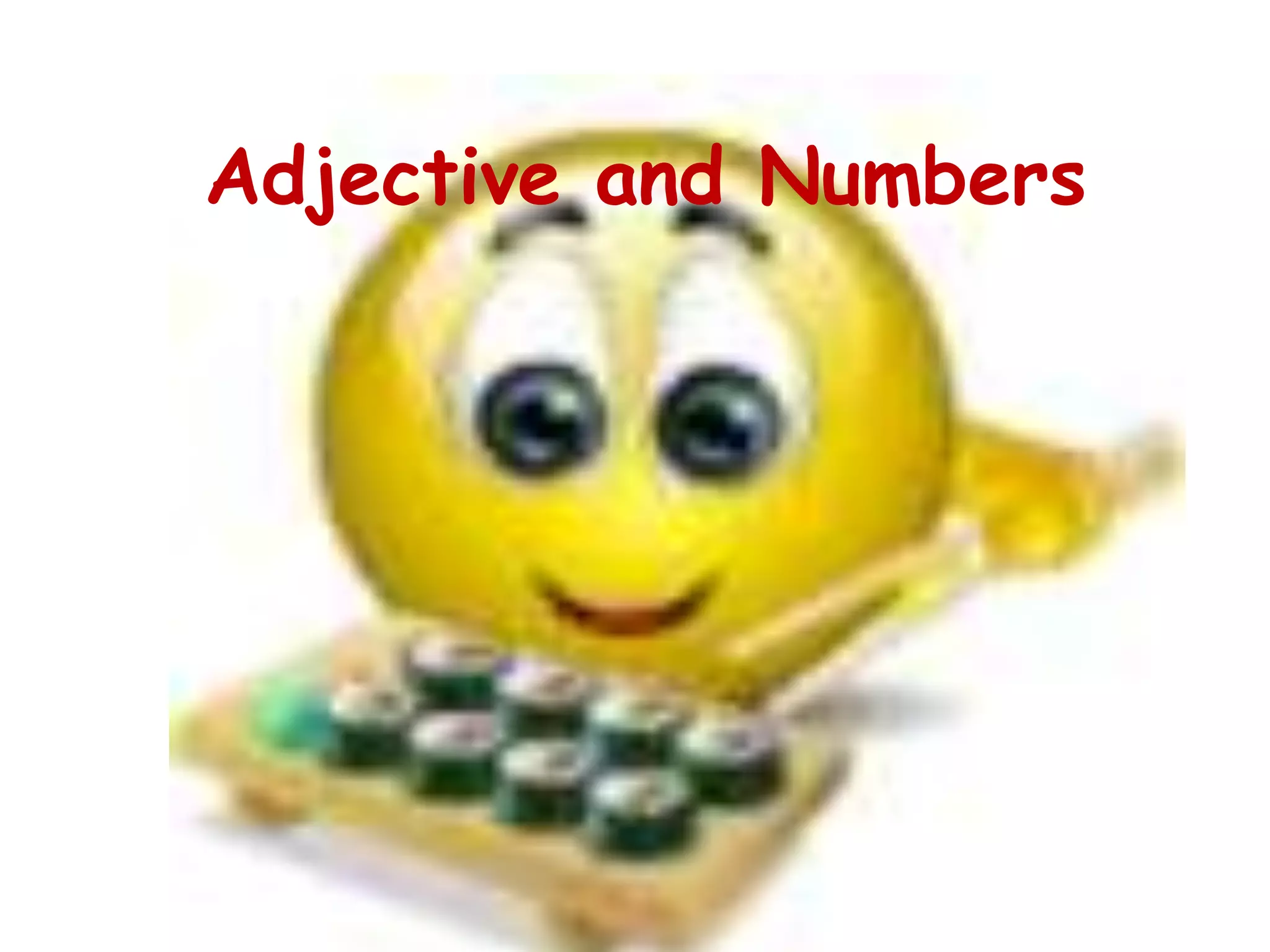 Adjective and Numbers.pptx